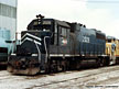 MP 2032 - another GP38-2 , which appears ready for the east run to Union from Lincoln, Nebraska ...